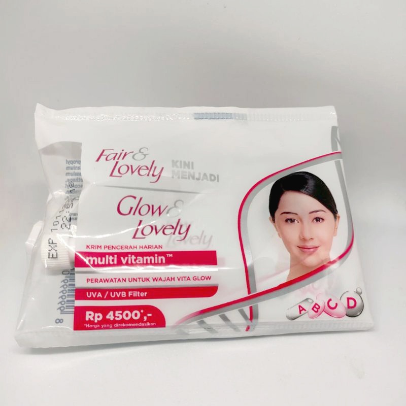 Jual Fair & Lovely Cream Multivitamin Sachet//Fair & Lovely Glow Lovely ... Jual Fair & Lovely Cream Multivitamin Sachet//Fair & Lovely Glow Lovely ...