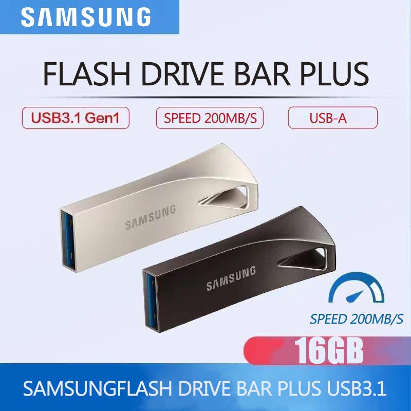 Jual Samsung USB 3.1 USB Flash Drive 200MB/s Metal Pen Drive Flashdisk ...