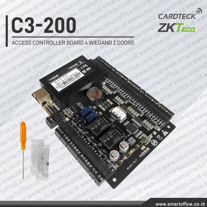 Jual SUPER SALE Access Controller Board Murah, C3-200, 4 Wiegand, 2 ...