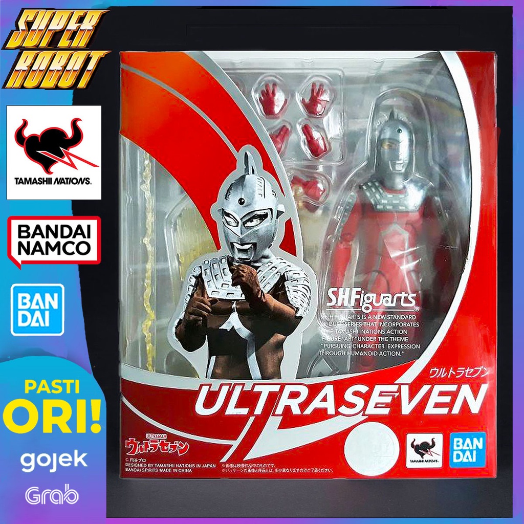 Jual BANDAI SHF Ultraseven / Ultraman Seven / Ultra Seven - BANDAI SHF Tamashii Nations | Shopee ...