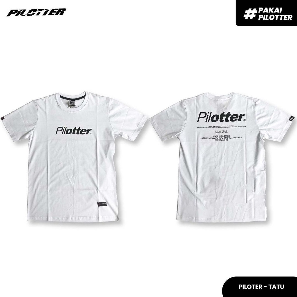 Jual Pilotter Kaos Tatu Original Free Sticker | Shopee Indonesia