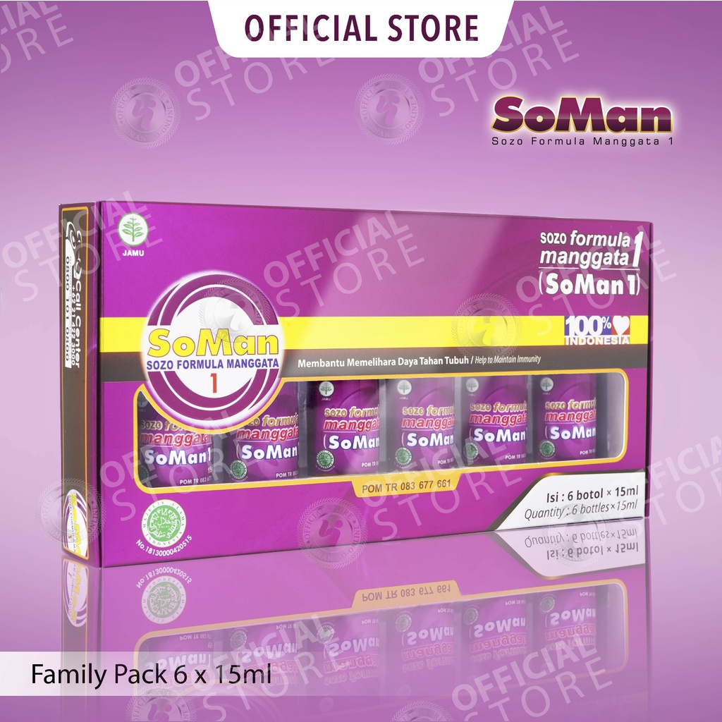 Jual SOMAN Sozo Manggata - Special Package 6X15ML | Shopee Indonesia