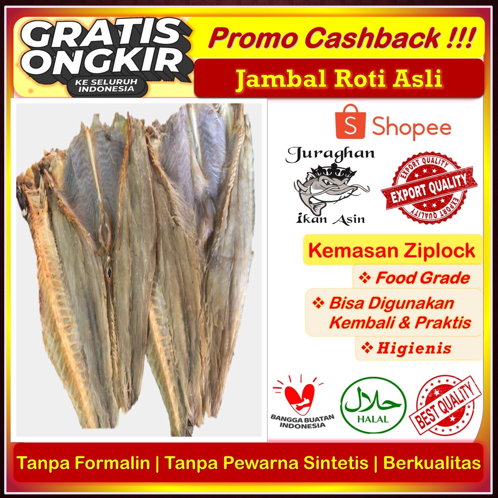 Jual Ikan Asin Jambal Roti Super Tanpa Pengawet TerEnak, dan ...