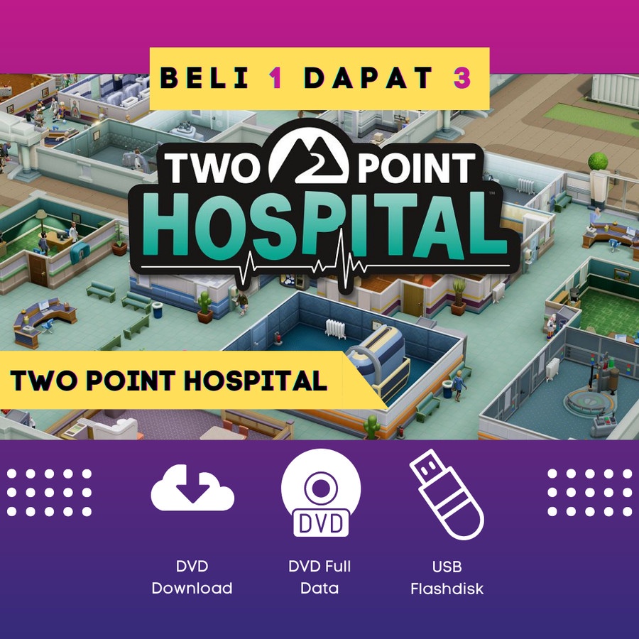Jual Two Point Hospital | Game PC Original | Shopee Indonesia