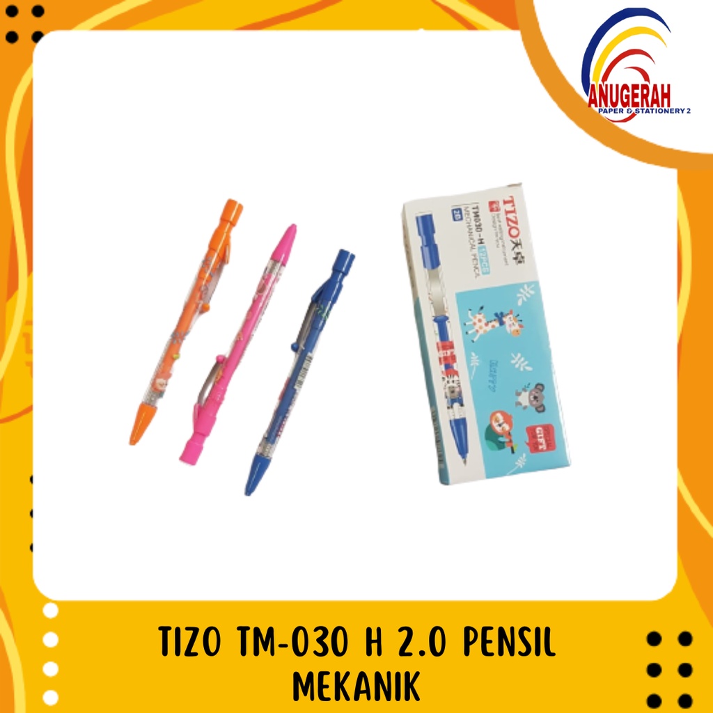 Jual TIZO TM-030 H 2.0 PENSIL MEKANIK (PCS) | Shopee Indonesia