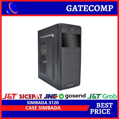 Jual Casing PC Simbadda Sim V 3120 - Full Black Design | Shopee Indonesia