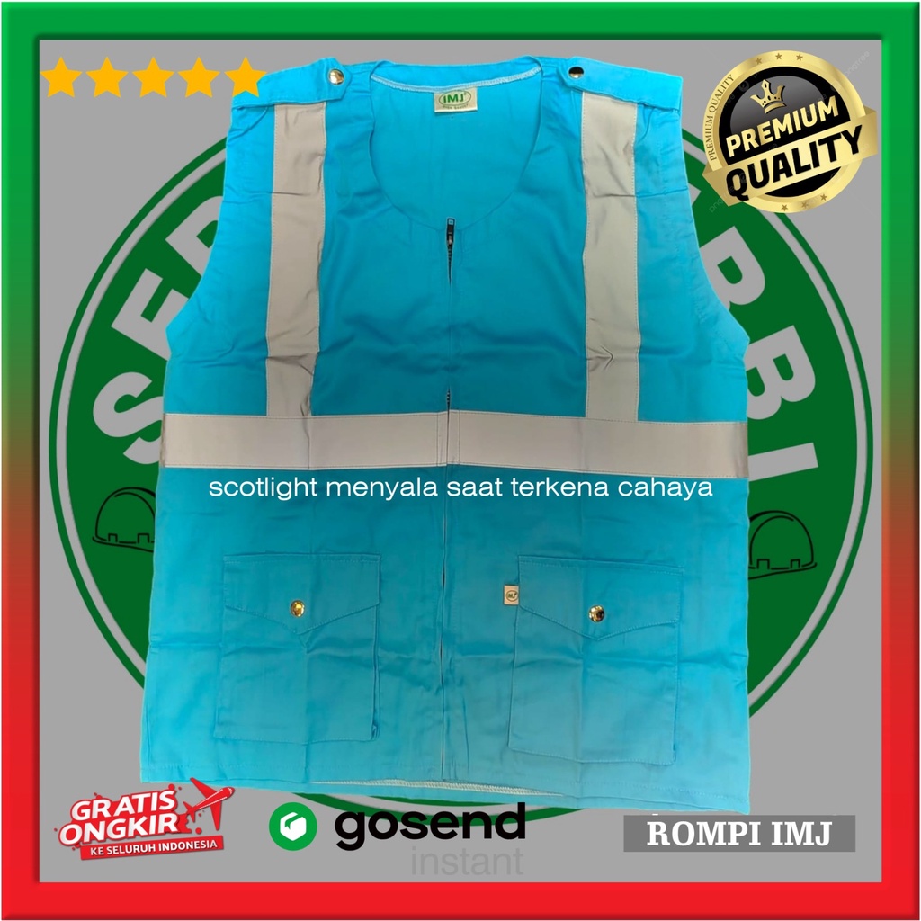 Jual ROMPI Drill Rompi Safety 2 Kantong / Rompi Vest IMJ Rompi Kerja ... Jual ROMPI Drill Rompi Safety 2 Kantong / Rompi Vest IMJ Rompi Kerja ...