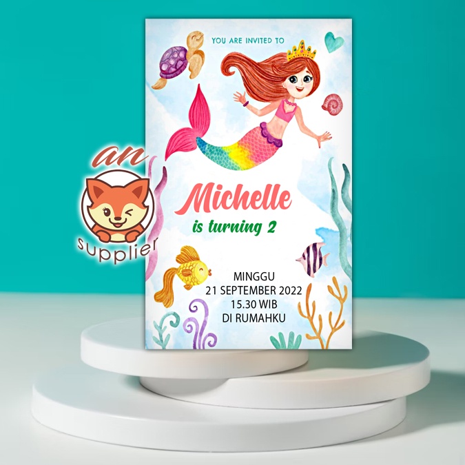 Jual UNDANGAN MERMAID 2-4 ULTAH ULANG TAHUN | Shopee Indonesia Jual UNDANGAN MERMAID 2-4 ULTAH ULANG TAHUN | Shopee Indonesia