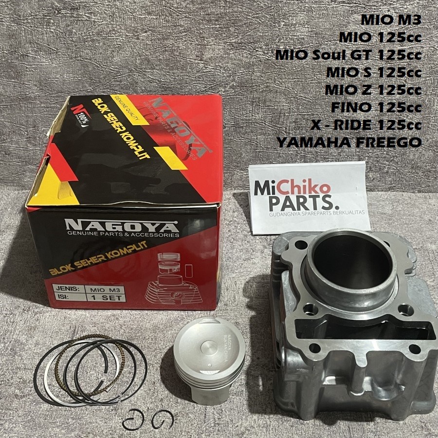 Jual Blok Silinder 2PH Mio M3 Mio 125 S Z Soul GT 125 Fino 125 Xride ...