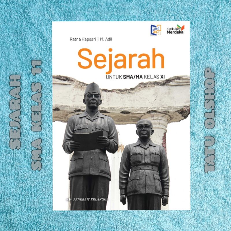 Jual Buku Kurikulum Merdeka Sejarah SMA Kelas 11 XI 2 Original Penerbit Erlangga | Shopee Indonesia