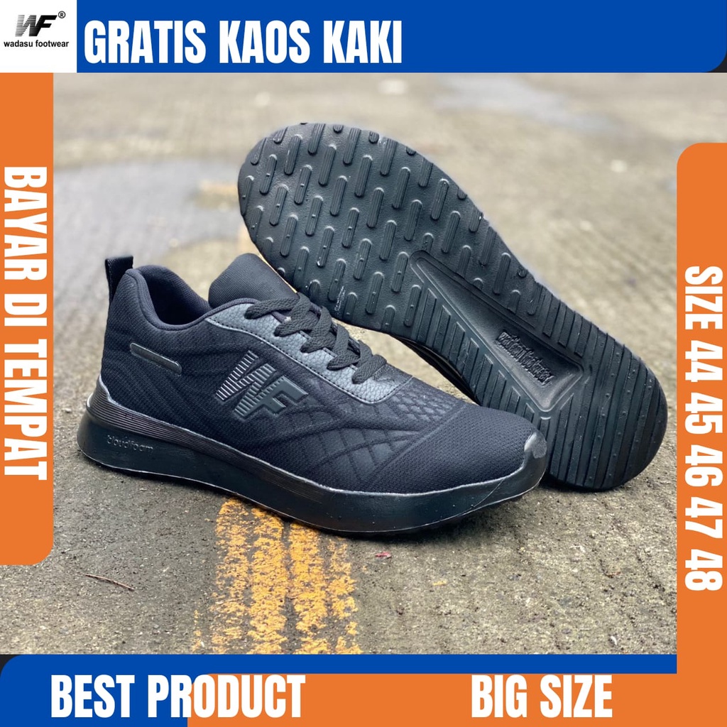 Jual SEPATU PRIA UKURAN BESAR SNEAKERS OLAHRAGA BIG SIZE 44 45 46 47 48 ...