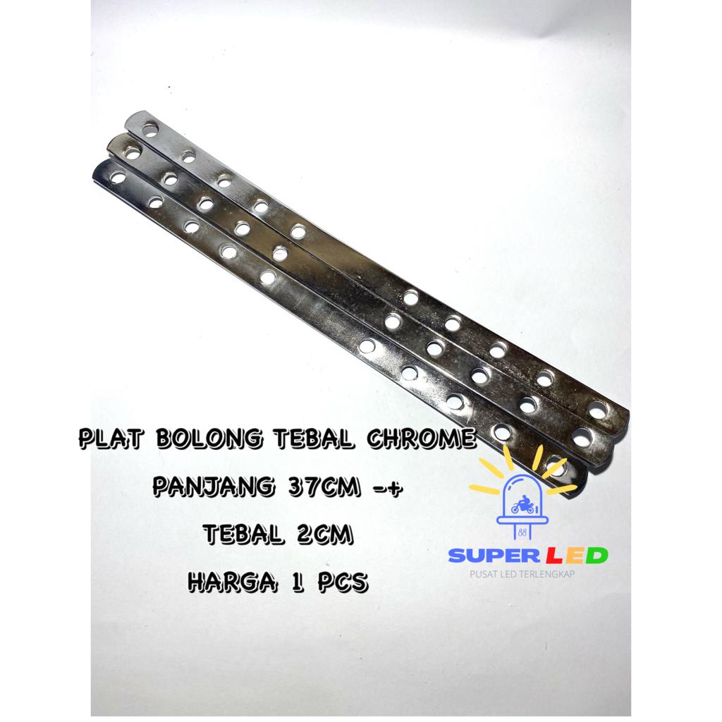 Jual Panel besi chrome tebal panjang 37 & 40cm lebar 2.0cm / Panel besi ...