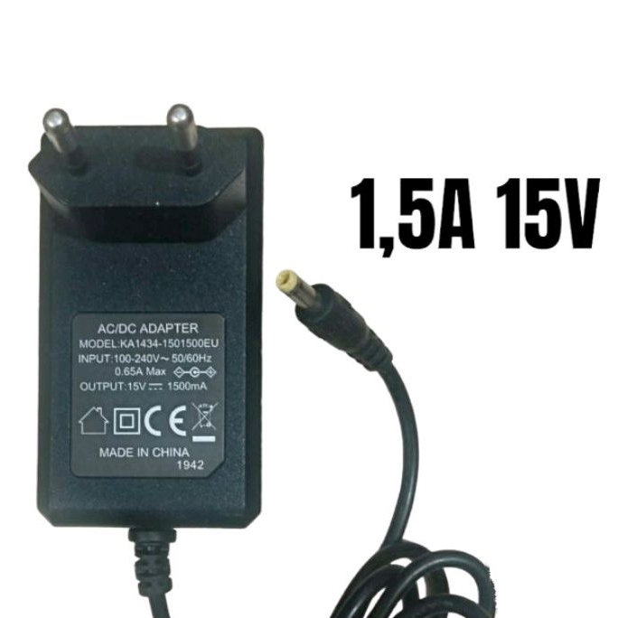 Jual Adaptor 1,5A 15Volt/adaptor/adapter | Shopee Indonesia