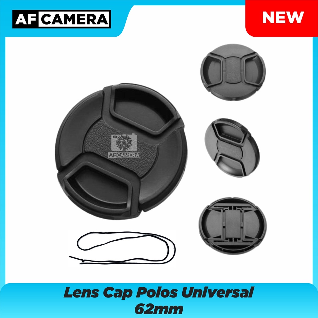 Jual LensCap Polos Tutup Penutup Depan Lens Cap Lensa Universal 37mm 40 ...