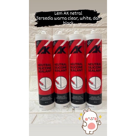 Jual LEM KACA AK NUTRAL/LEM SILICONE KACA | Shopee Indonesia