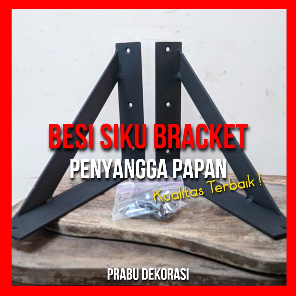 Jual Besi Siku Bracket Penyangga Papan | SIku Holder dan Bracket Besi ...