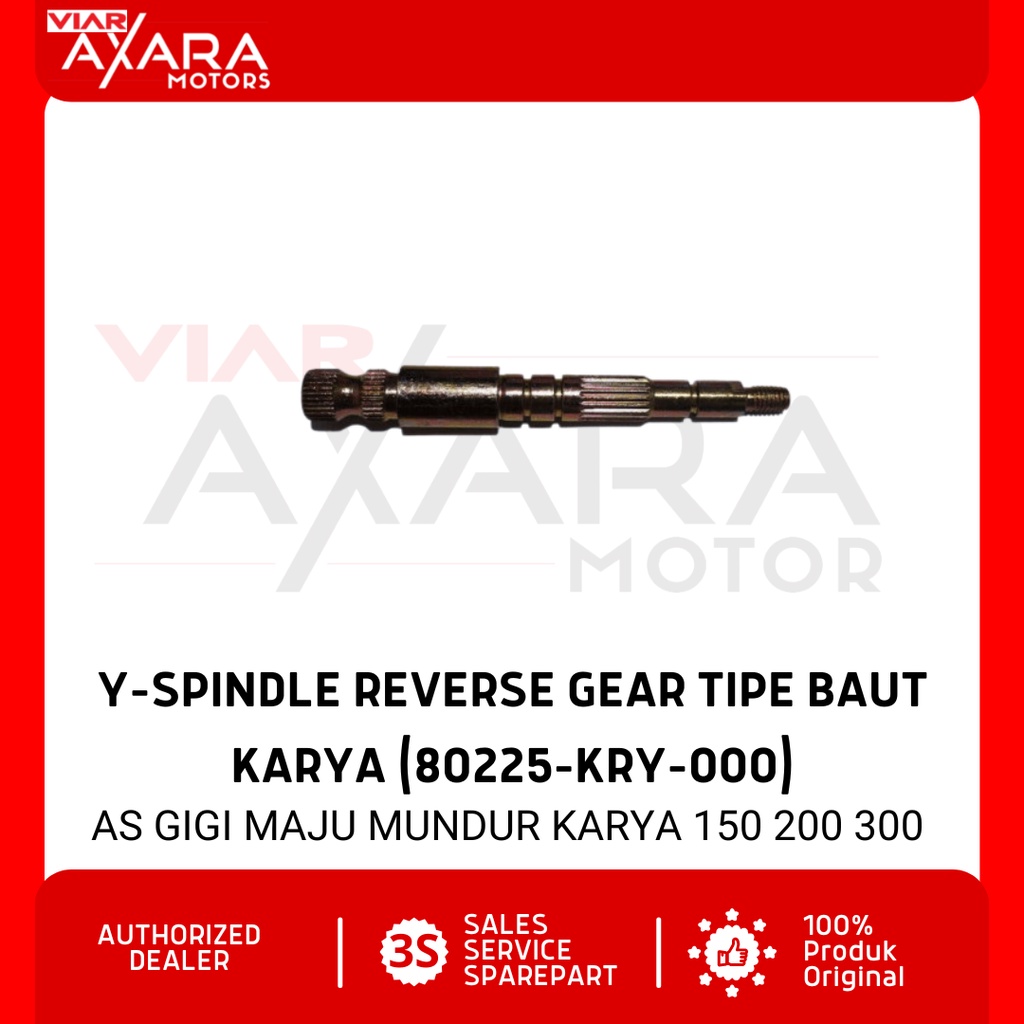 Jual Y-Spindle Reverse Gear Tipe Baut Karya / As Gigi Maju Mundur ...
