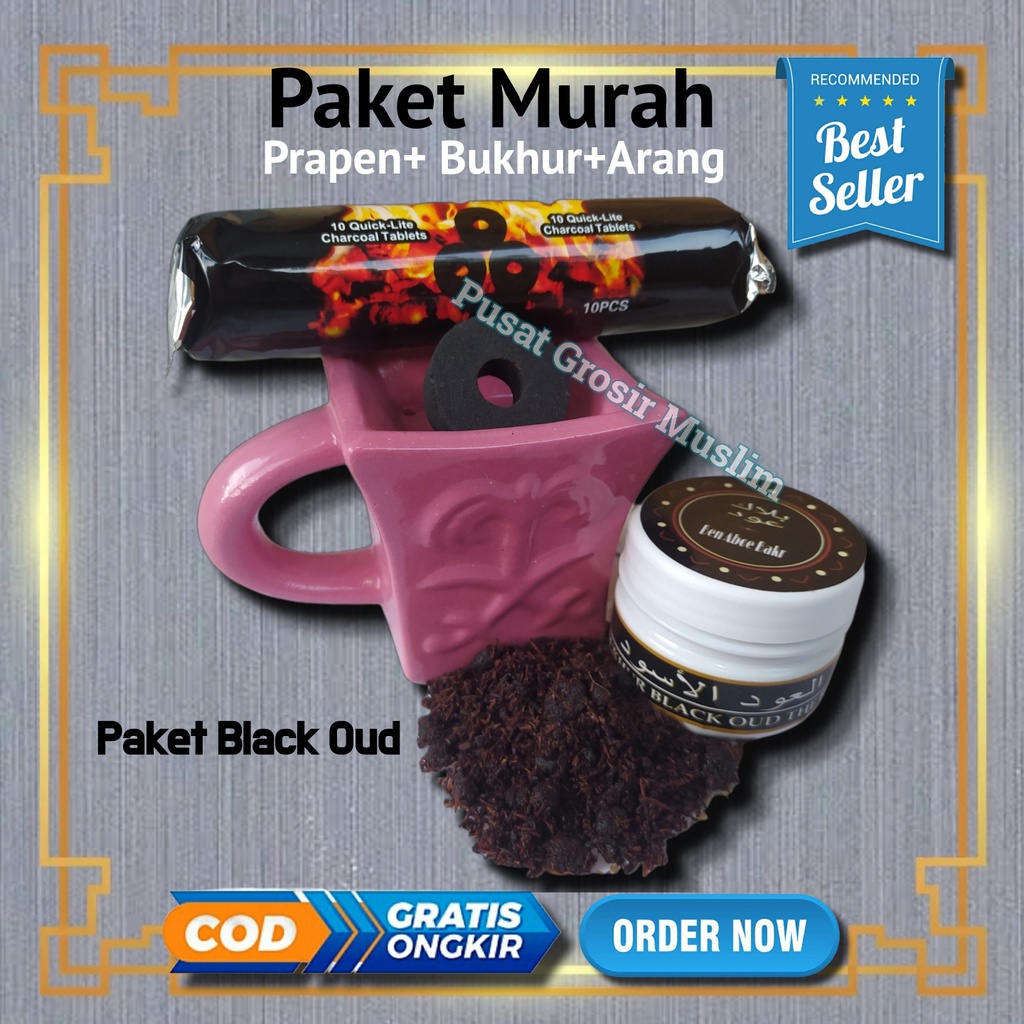 Jual Paket Buhur Ekonomis Prapen Mini Series Pink dan Arang Briket Ben ...