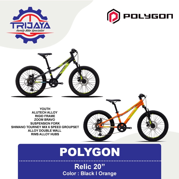 Jual Polygon Relic [20 inch] Sepeda MTB Anak | Shopee Indonesia