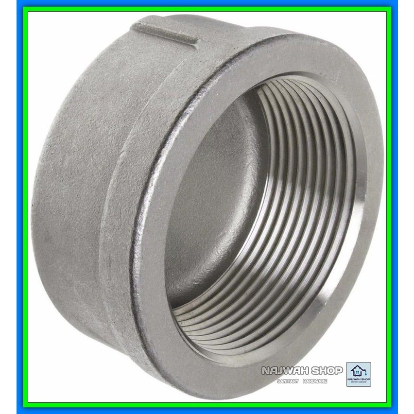 Jual Tutup Pipa Cap Dop Drat 3" inch Class 150 Stainless Steel Sus 304 ...
