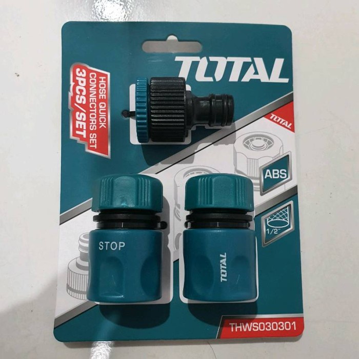Jual TOTAL SAMBUNGAN SELANG SET 3PCS HOSE QUICK CONNECTOR SET ...