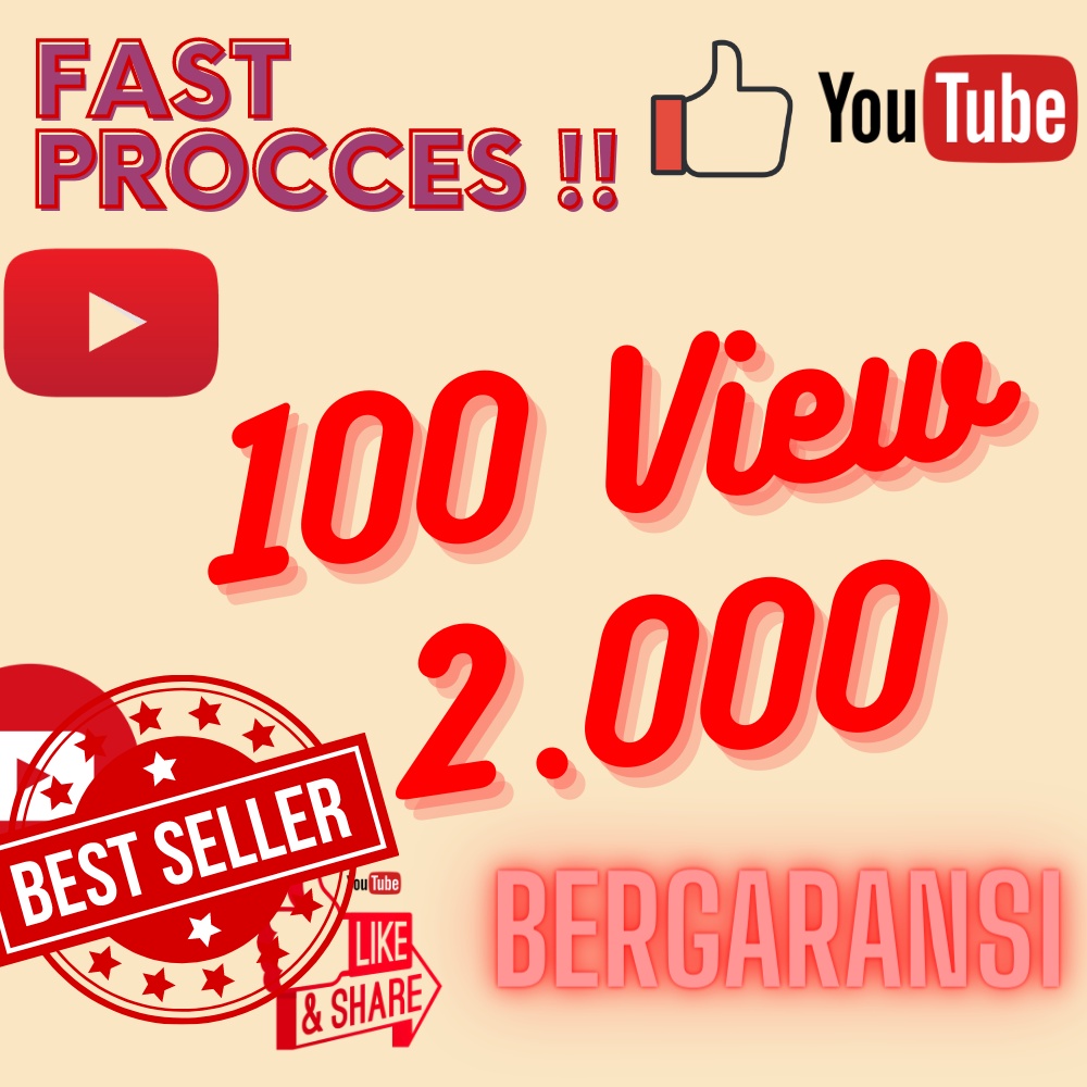 Jual Viewer Youtube View Youtube Views Vierwers Youtube monetisasi subscriber like permanen dan ...
