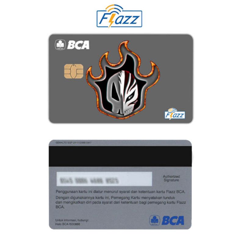 Jual Anime Bleach Kartu E-Money Flazz BCA Gen 2 NFC Custom Card ...