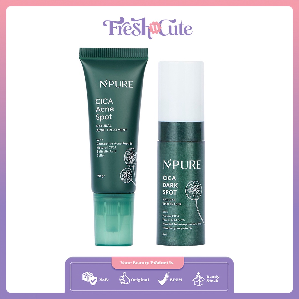 Jual NPURE - N'pure Cica Acne Spot | Dark Spot | Shopee Indonesia