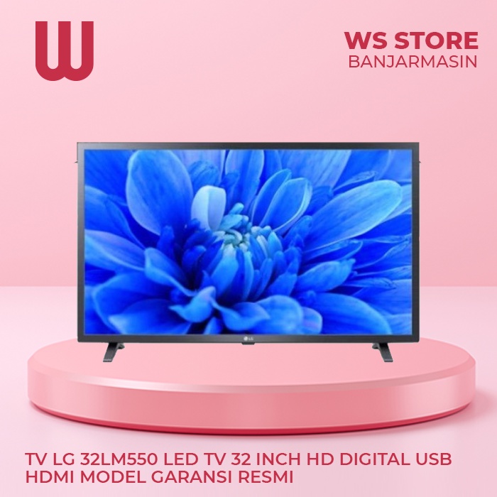 Jual TV LG 32LM550 LED TV 32 Inch HD Digital USB HDMI Model GARANSI ...