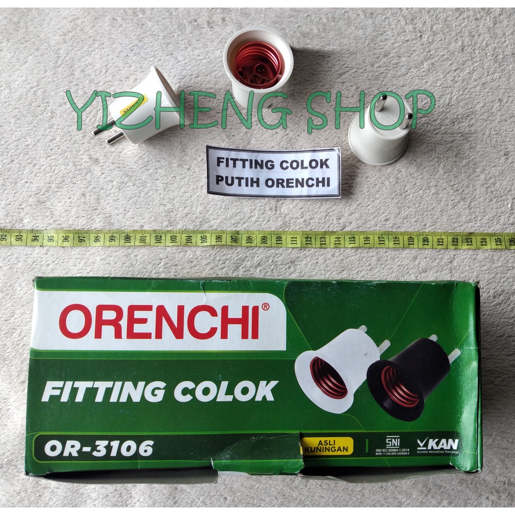 Jual FITTING COLOK PUTIH ORENCHI | Shopee Indonesia