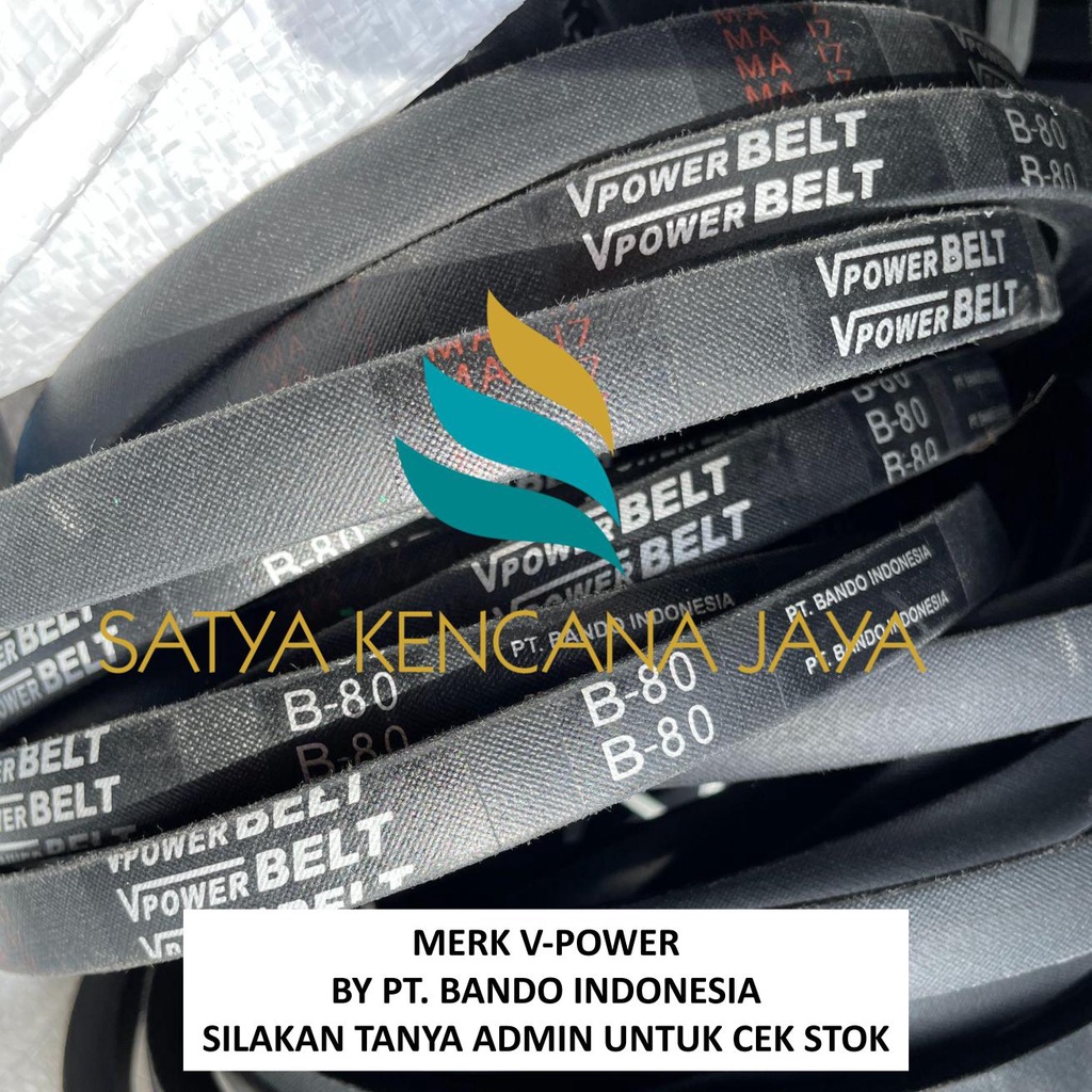 Jual [COD] V-BELT FAN BELT B40 B41 B42 B43 B44 B45 B46 B47 B48 B49 V-POWER BY BANDO VAN BELT ...