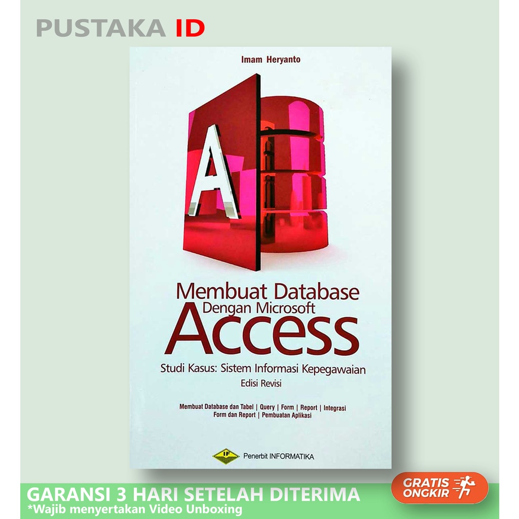 Jual Buku Membuat Database dengan Microsoft Access (Edisi Revisi) | Shopee Indonesia
