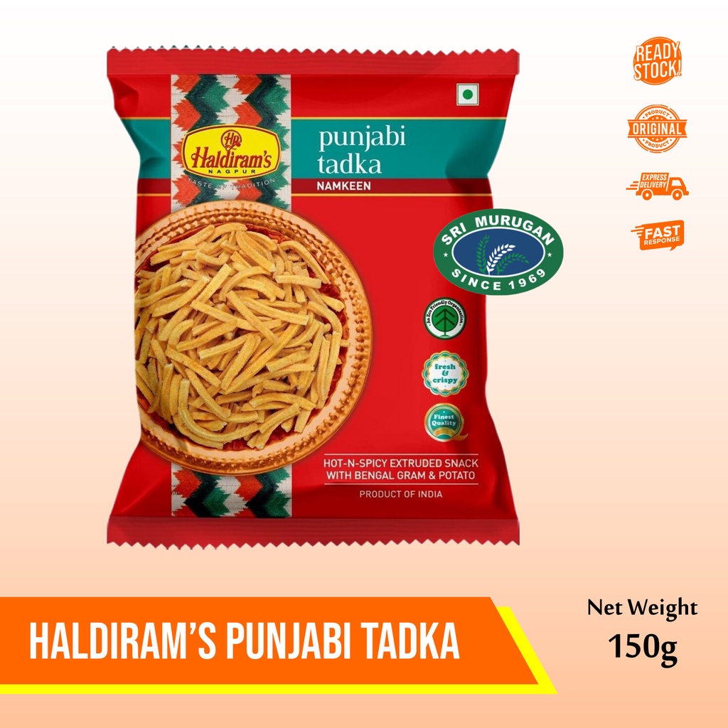 Jual HALDIRAM'S PUNJABI TADKA 150g | Shopee Indonesia