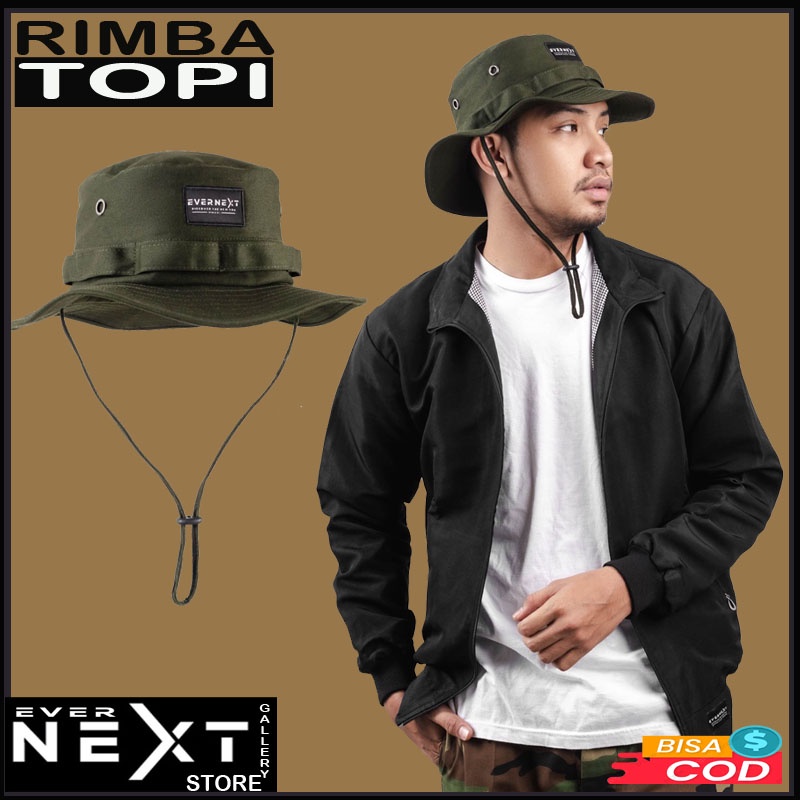 Jual Promo topi bucket hat unisex pria wanita petualang alam liar topi ...