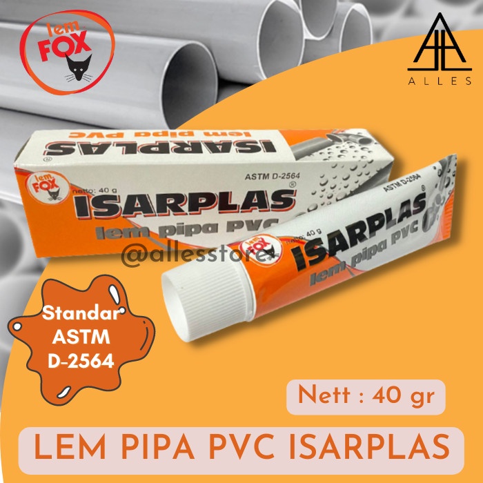 Jual Lem Pipa Isarplas PVC tube 40 gr Isarplas Odol Lem Perekat pipa | Shopee Indonesia