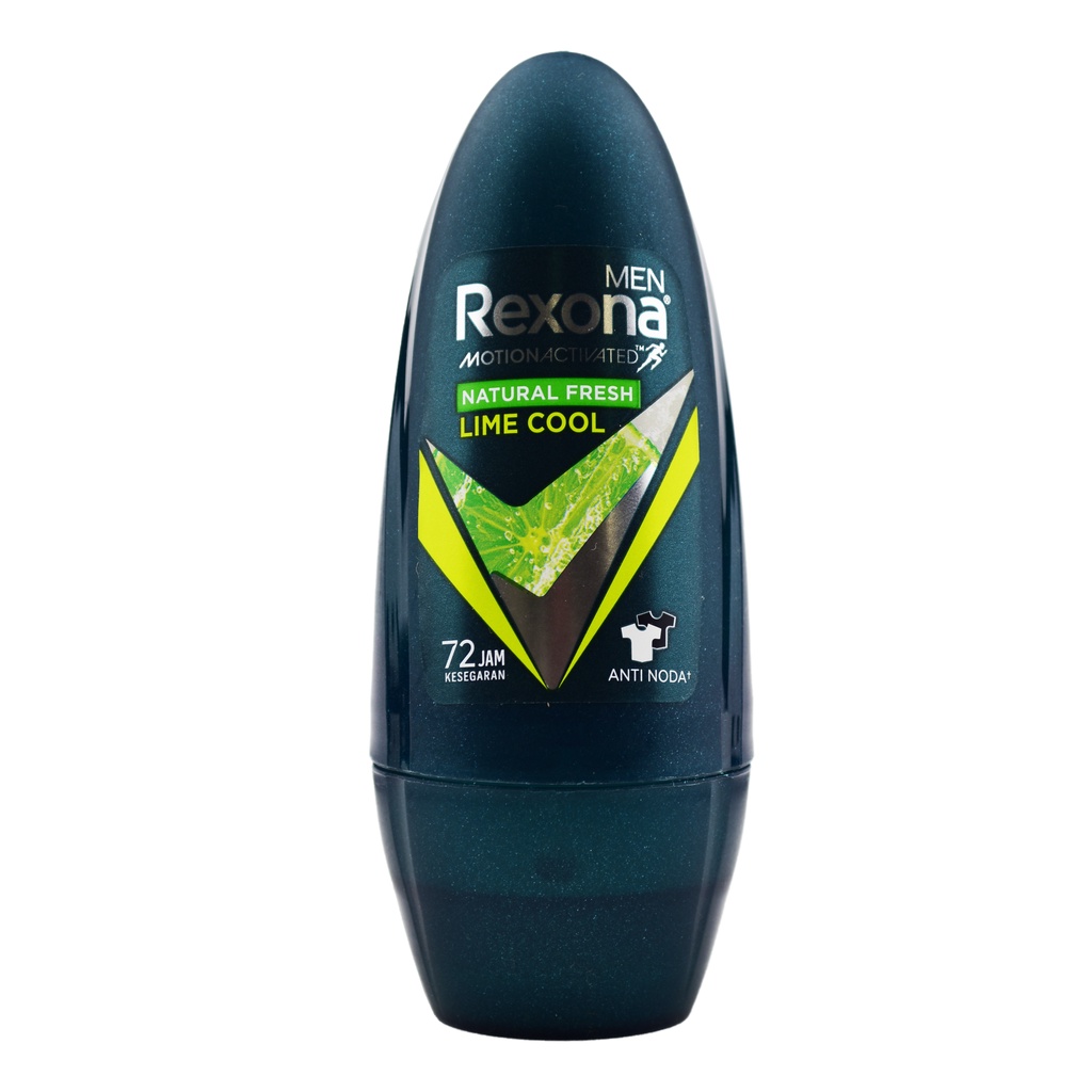 Jual DEODORAN PRIA REXONA MEN ROLL ON 45 ML LIME COOL MOTION SENSE ANTI ...