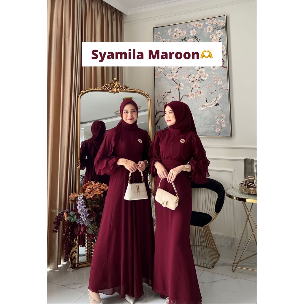 Jual Syamila Raya Dress | Shopee Indonesia