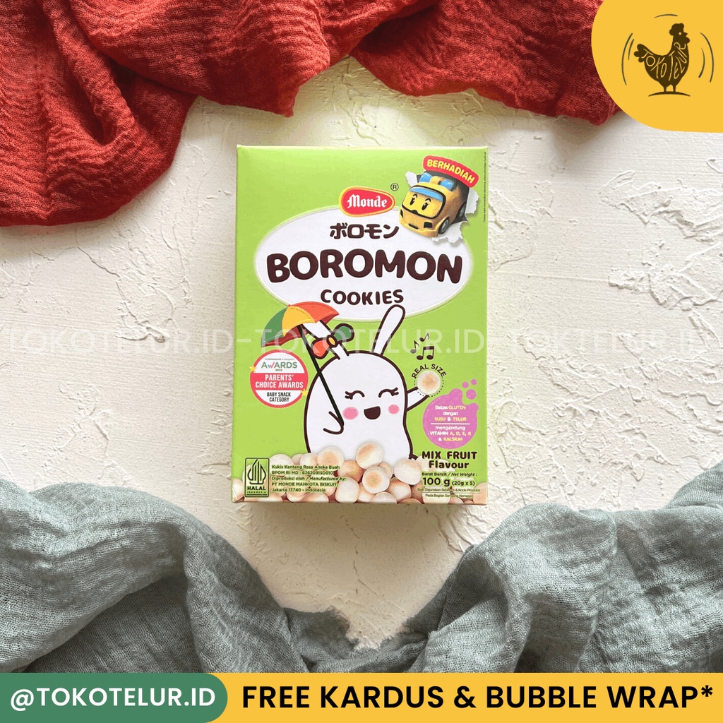 Jual MONDE - Boromon Cookies - Wafers | Cemilan Biskuit Wafer Anak ...