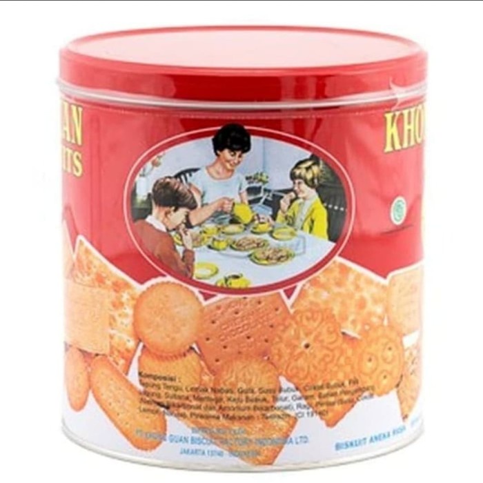 Jual Biskuit Khong Guan kaleng kecil 650 gram | Shopee Indonesia