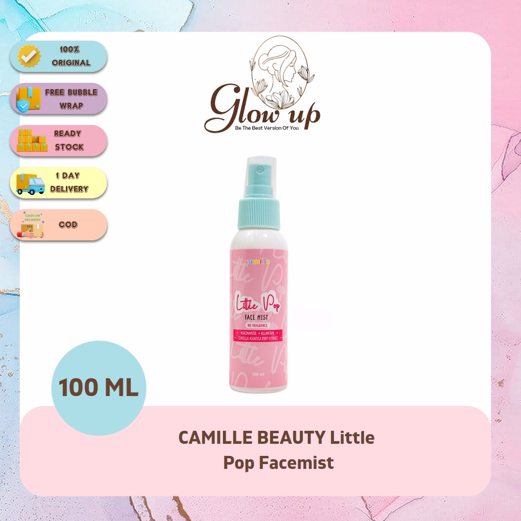 Jual GLOWUP Little Pop Face Mist By Camille | Face Mist | Shopee Indonesia