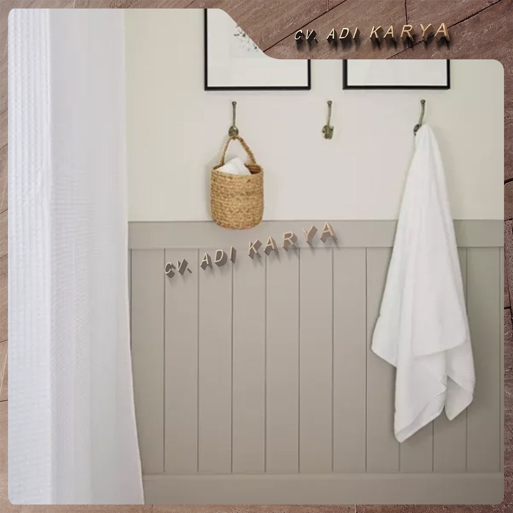 Jual Shiplap Wall Panel Kisi Kisi List Dinding Moulding Molding ...