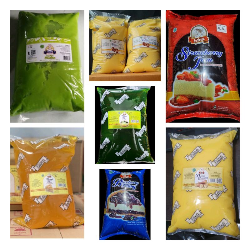 Jual EDNA FILLING SELAI EDNA 5KG / PCS | Shopee Indonesia