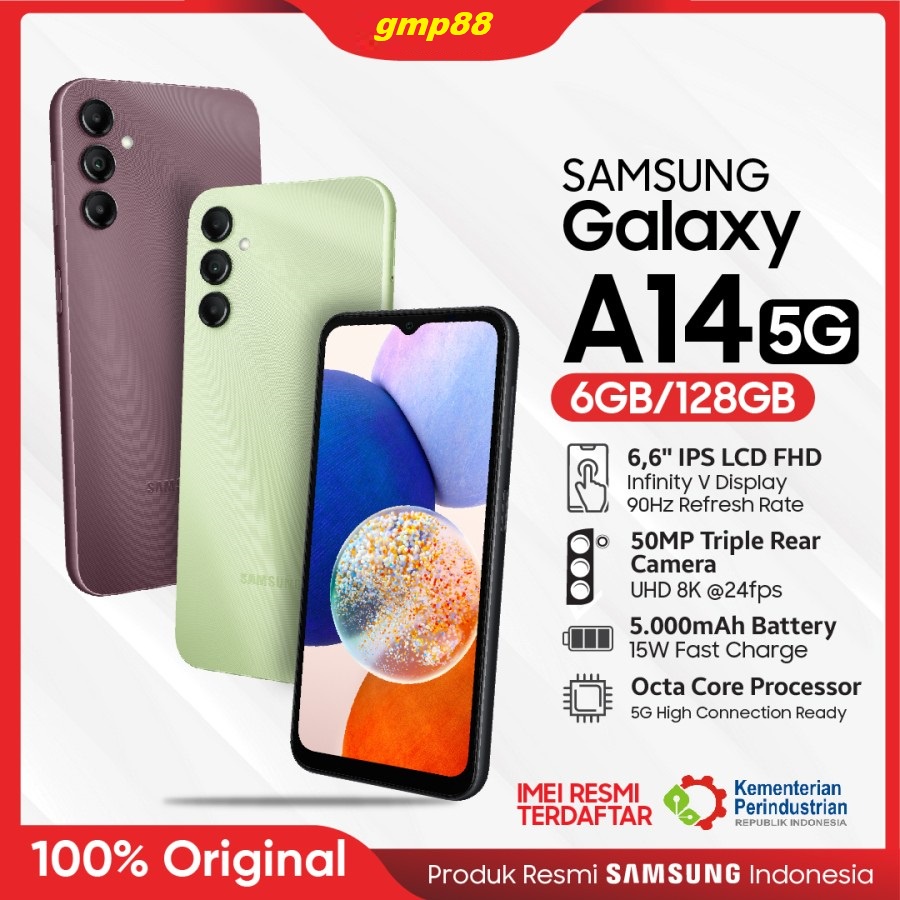 Jual Samsung Galaxy A14 5G 6/128 GB Khusus Batam | Shopee Indonesia