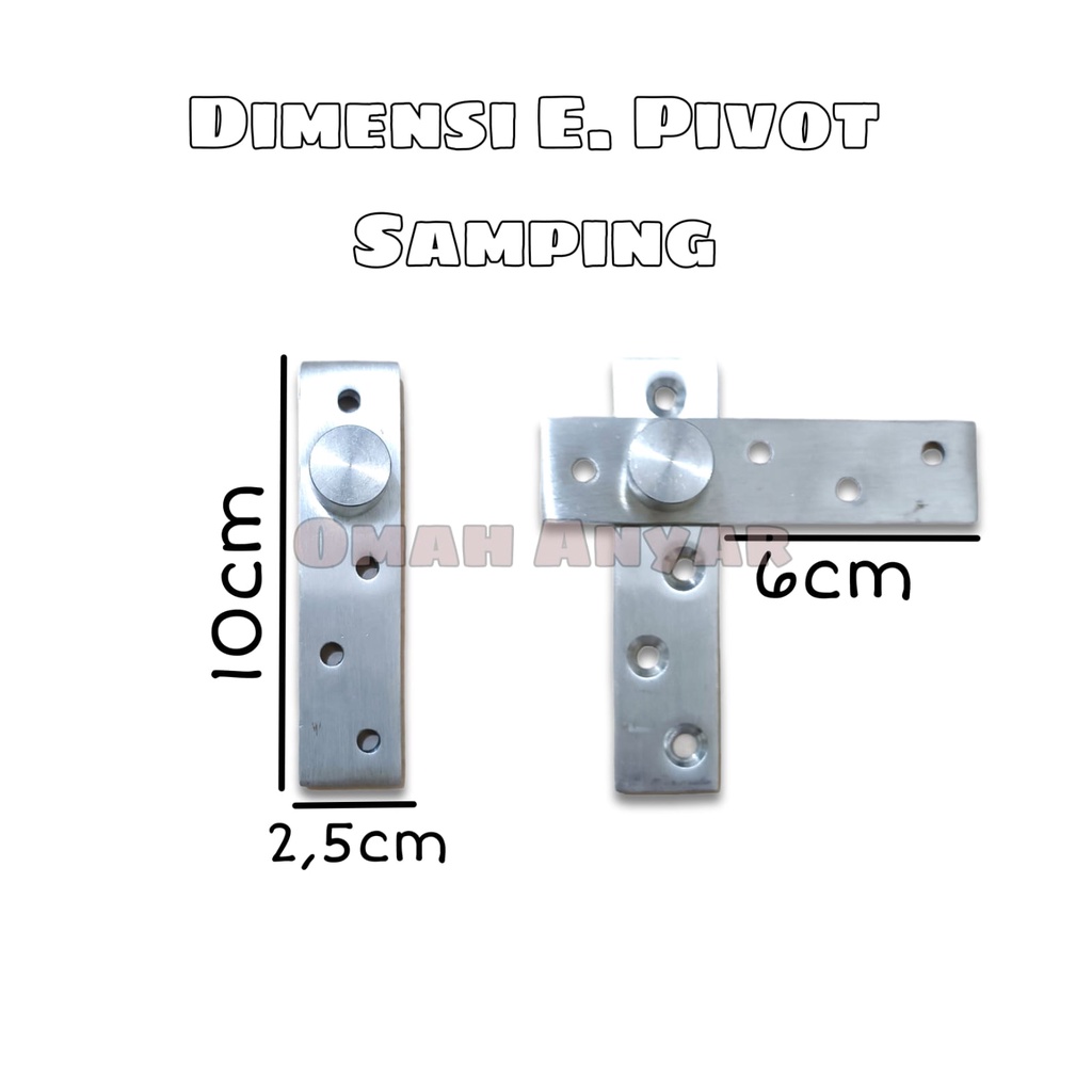 Jual Engsel Pivot putar Pintu Lemari Mebel SS Besar Kecil | Shopee ...