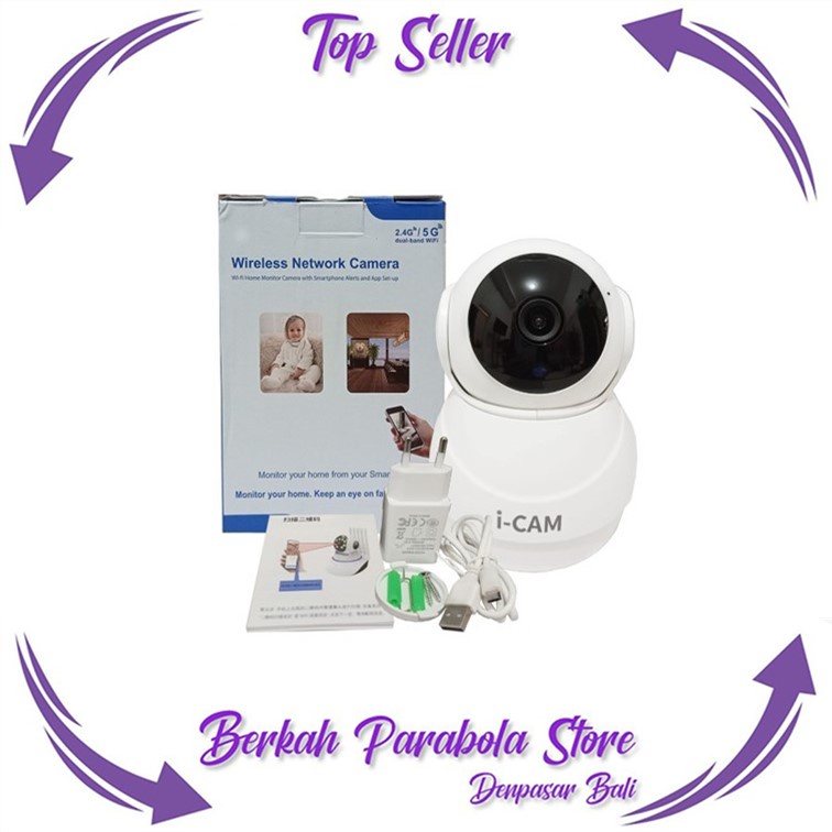 Jual Yi Iot Lite Dome i-Cam PTZ HD Wifi 2.4Ghz & 5Ghz Ipcam Produk Terbaik BPS | Shopee Indonesia