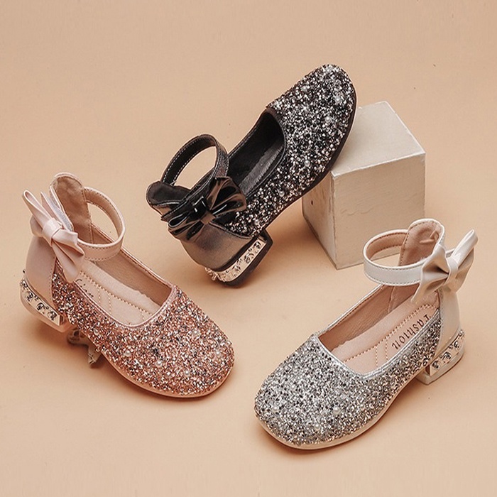 Jual Sepatu Pesta Low Heels Anak Princess PREMIUM Import Murah (ZH ...