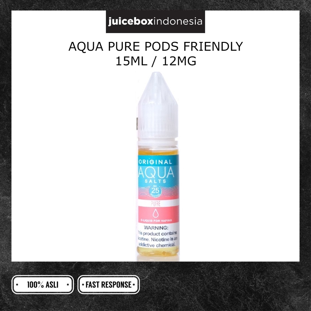 Jual AQUA PURE PODS FRIENDLY 15ML AUTHENTIC by EJM | Shopee Indonesia