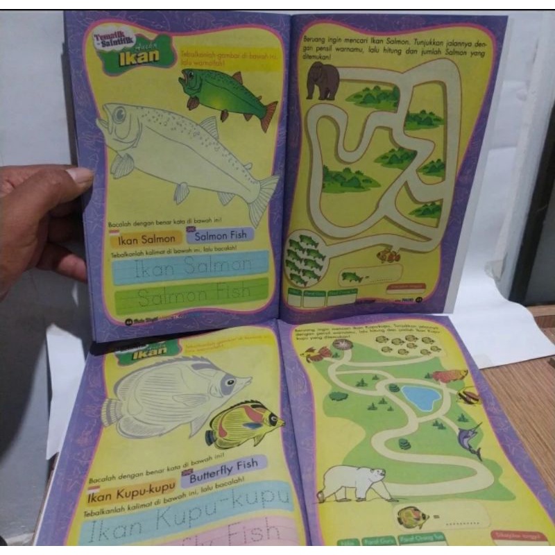 Jual Buku PAUD Anak - Belajar Membaca Menulis Berhitung Mewarnai ...