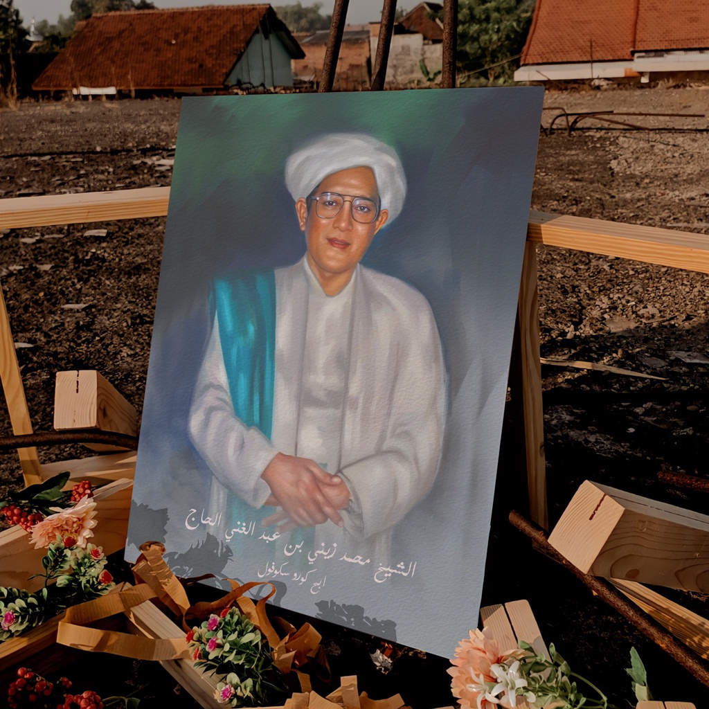 Jual Lukisan Abah Guru Sekumpul ( KH. Muhammad Zaini Abdul Ghani Al ...