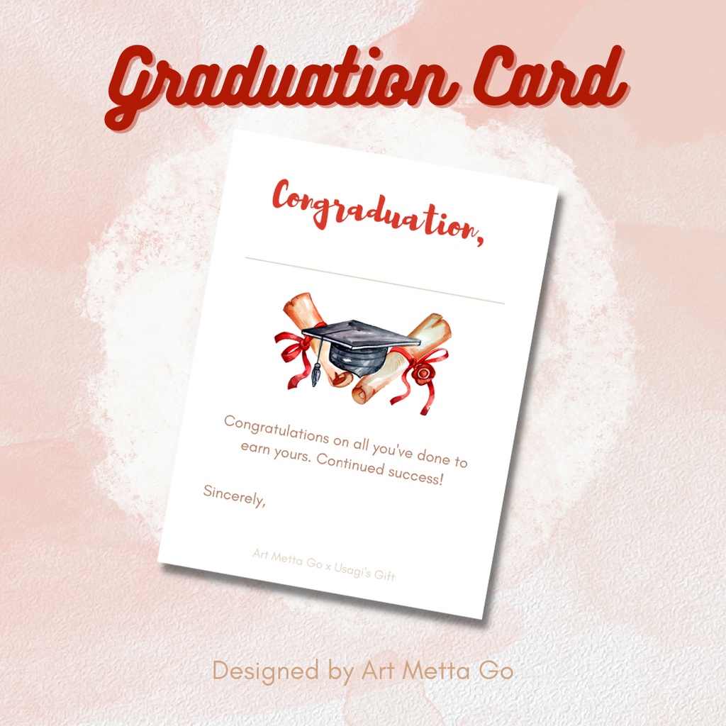 Jual Graduation Card | Kartu Ucapan Graduation | Kartu Ucapan Wisuda ...
